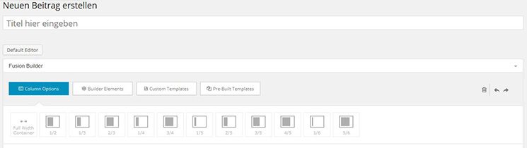 Das Wordpress Avada Theme - Alle Einstellungen