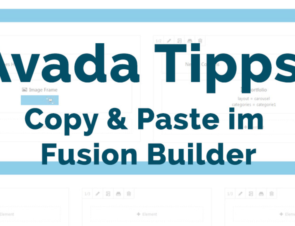 Das Wordpress Avada Theme - Alle Einstellungen
